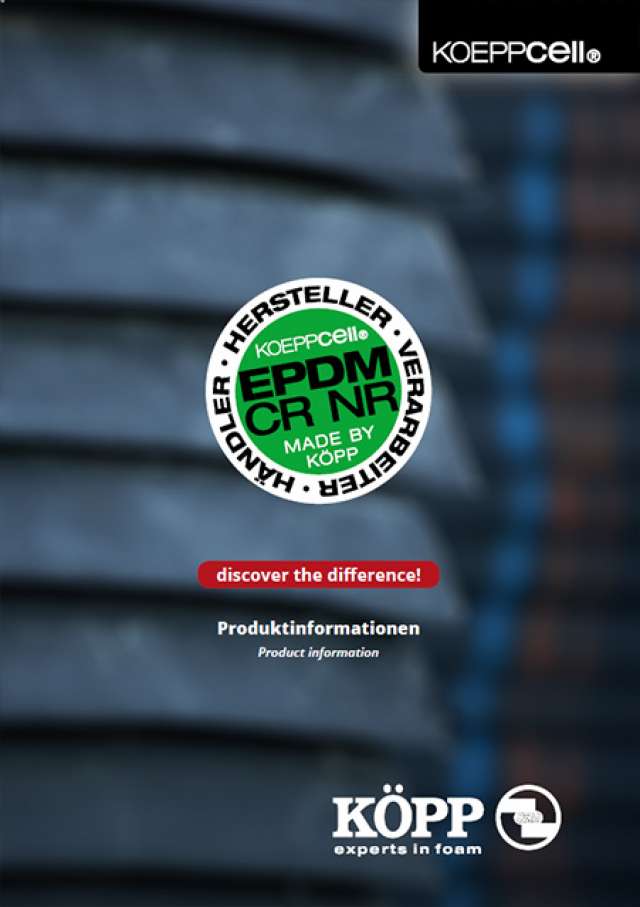 Cellular rubber data sheets – KÖPP